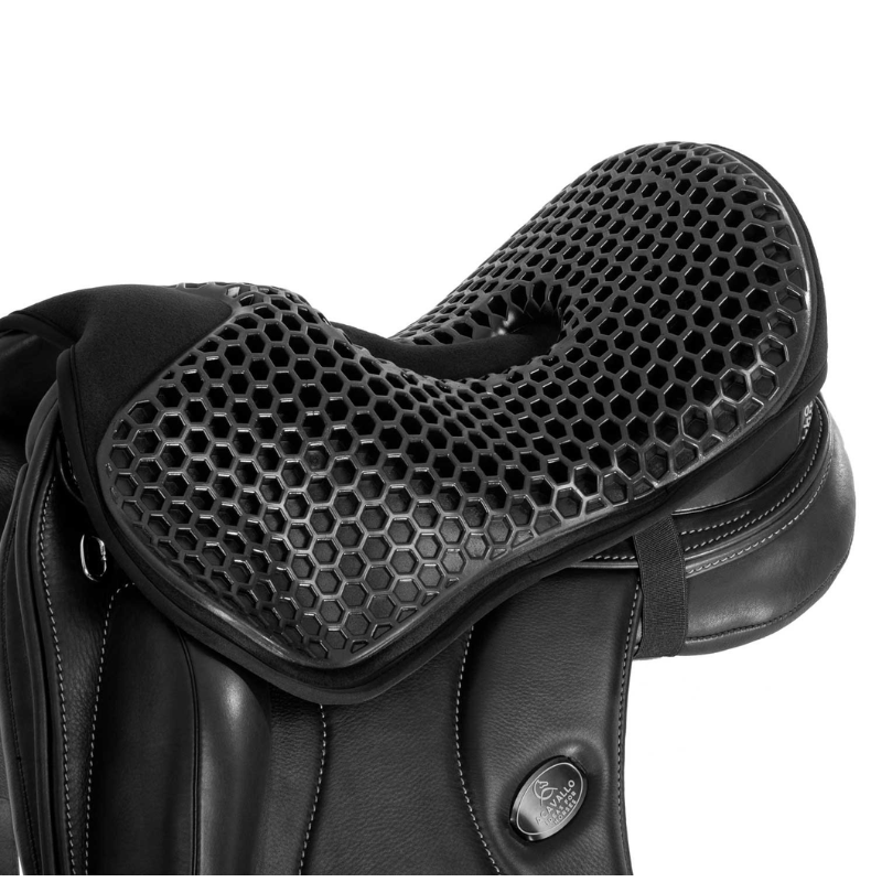 Acavallo Ortho-Pubis Dressage Seat Saver Hexagonal Gel-Out Dri-Lex 20 mm