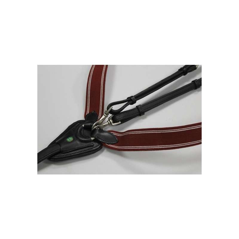 Collier de chasse elastique avec boucles chrome